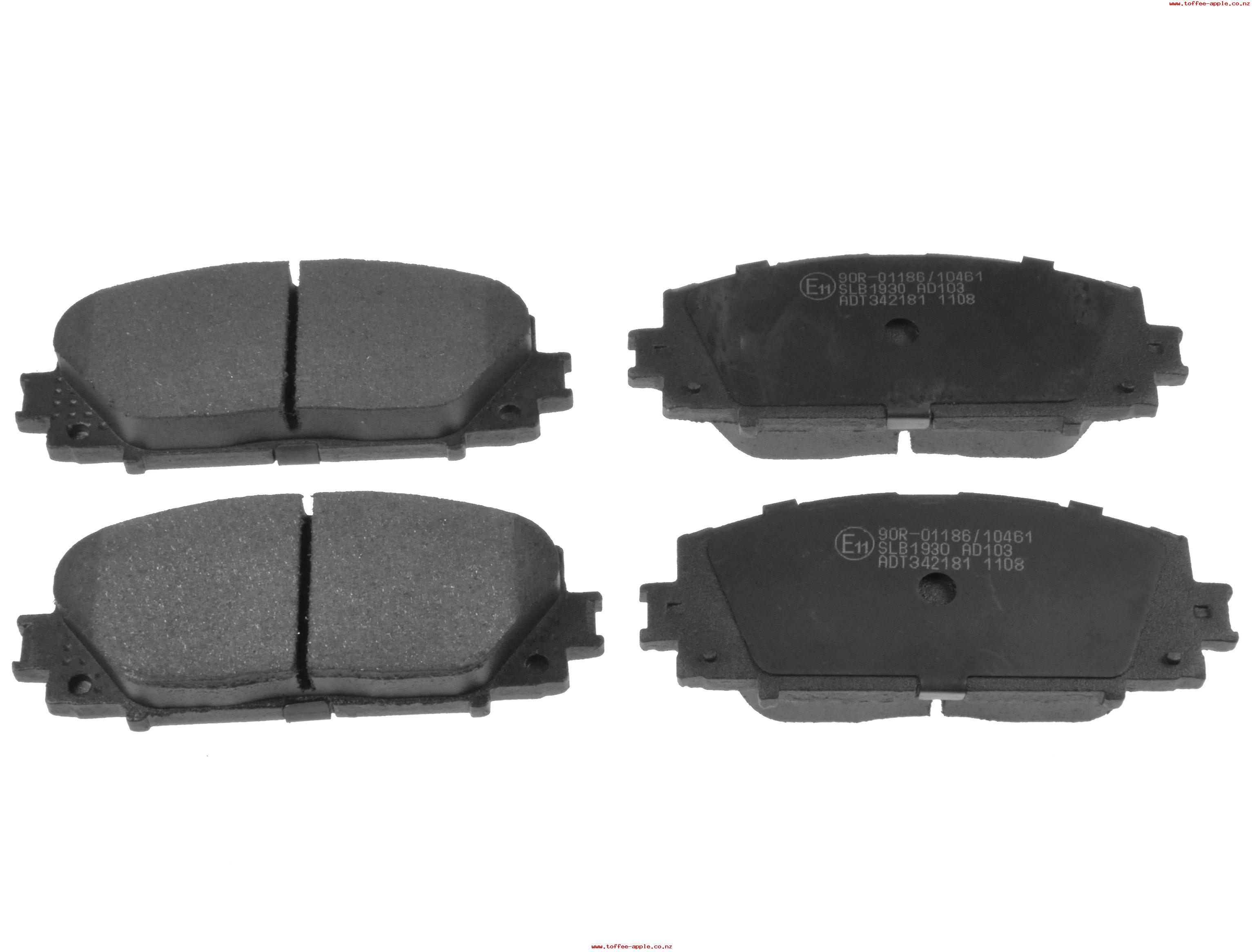 BRAKE PAD SET, DISC BRAKE:BluePrint Part ADT342181 |04465-52200